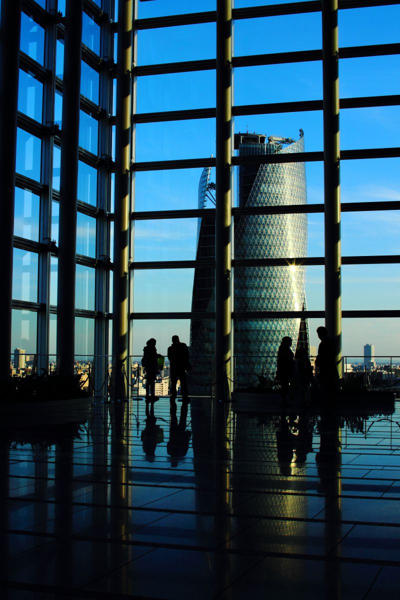 Blue blue Glass sky | GANREF