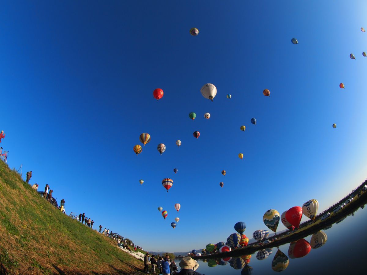 Saga balloon festa fish eye version | GANREF