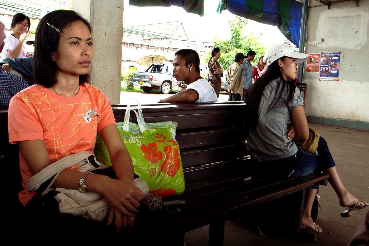 at a bus terminal #25 | GANREF