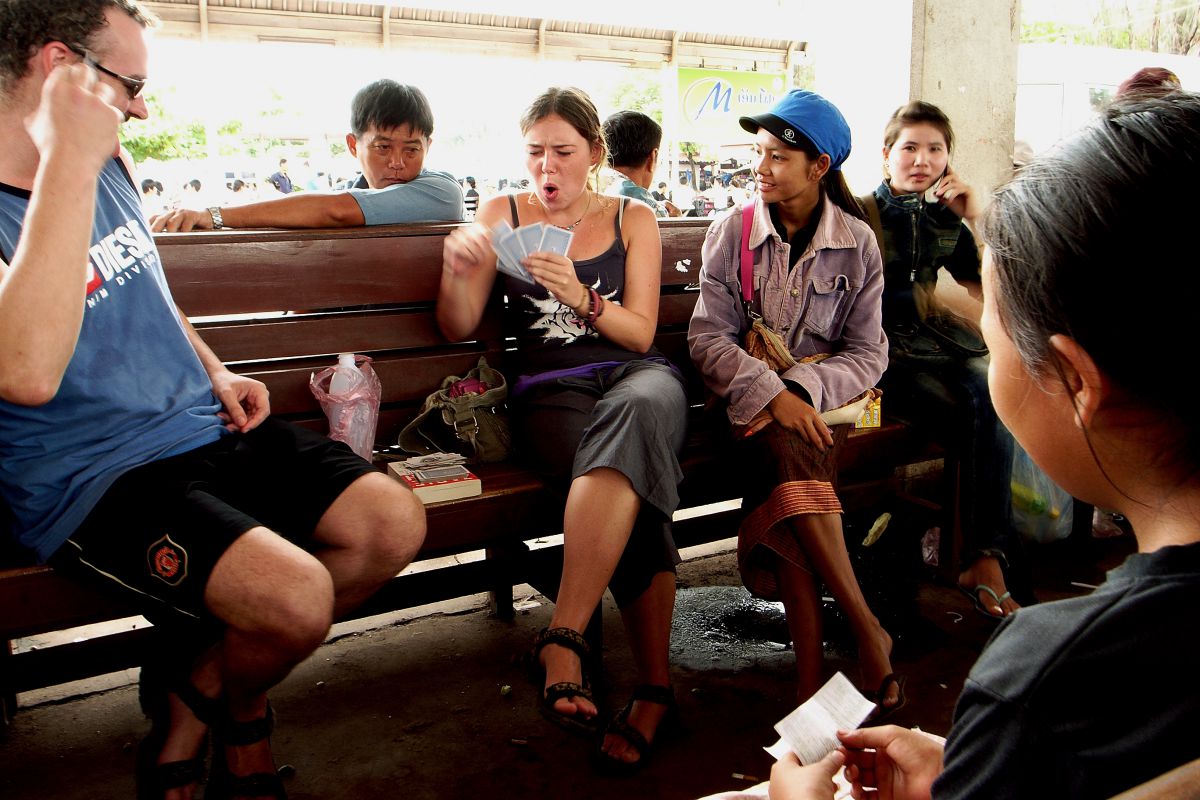 at a bus terminal #33 | GANREF