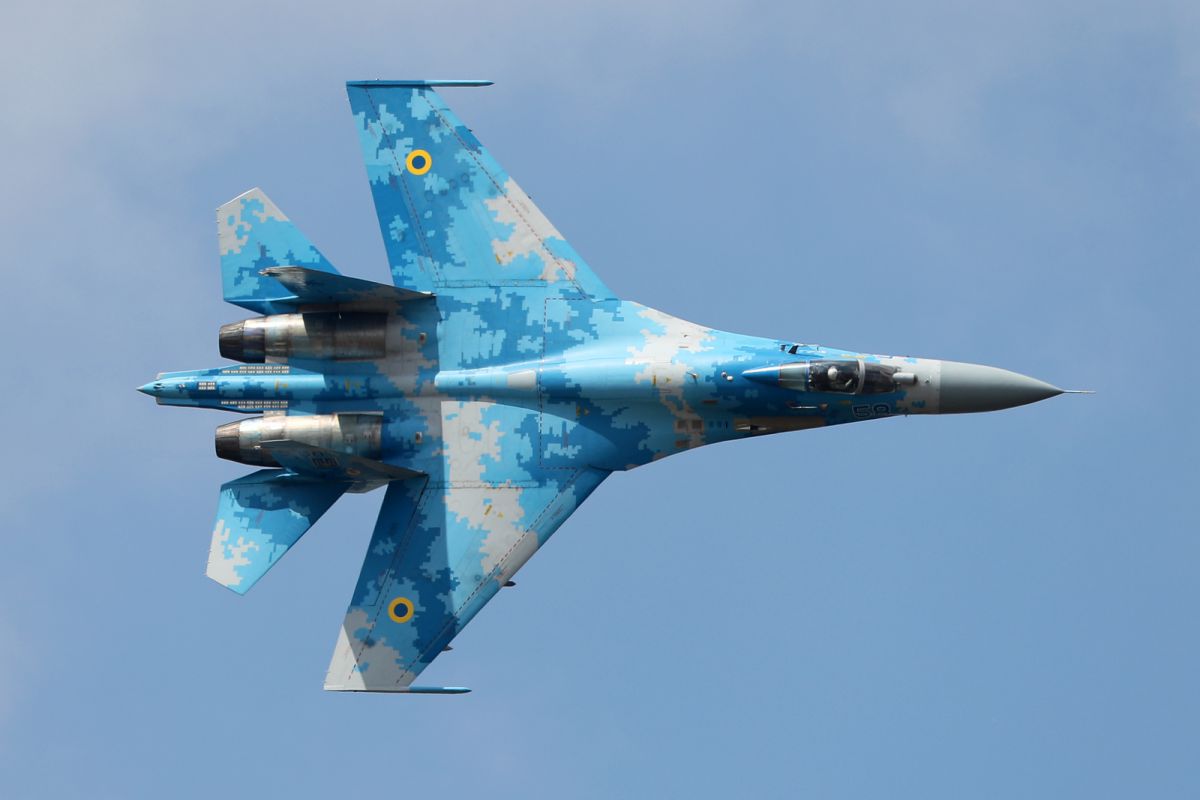 Ukrainian Air Force Sukhoi Su-27P Flanke | GANREF