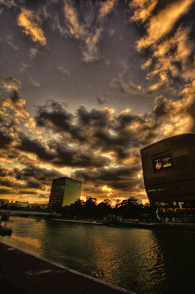 Sunset On The River | GANREF