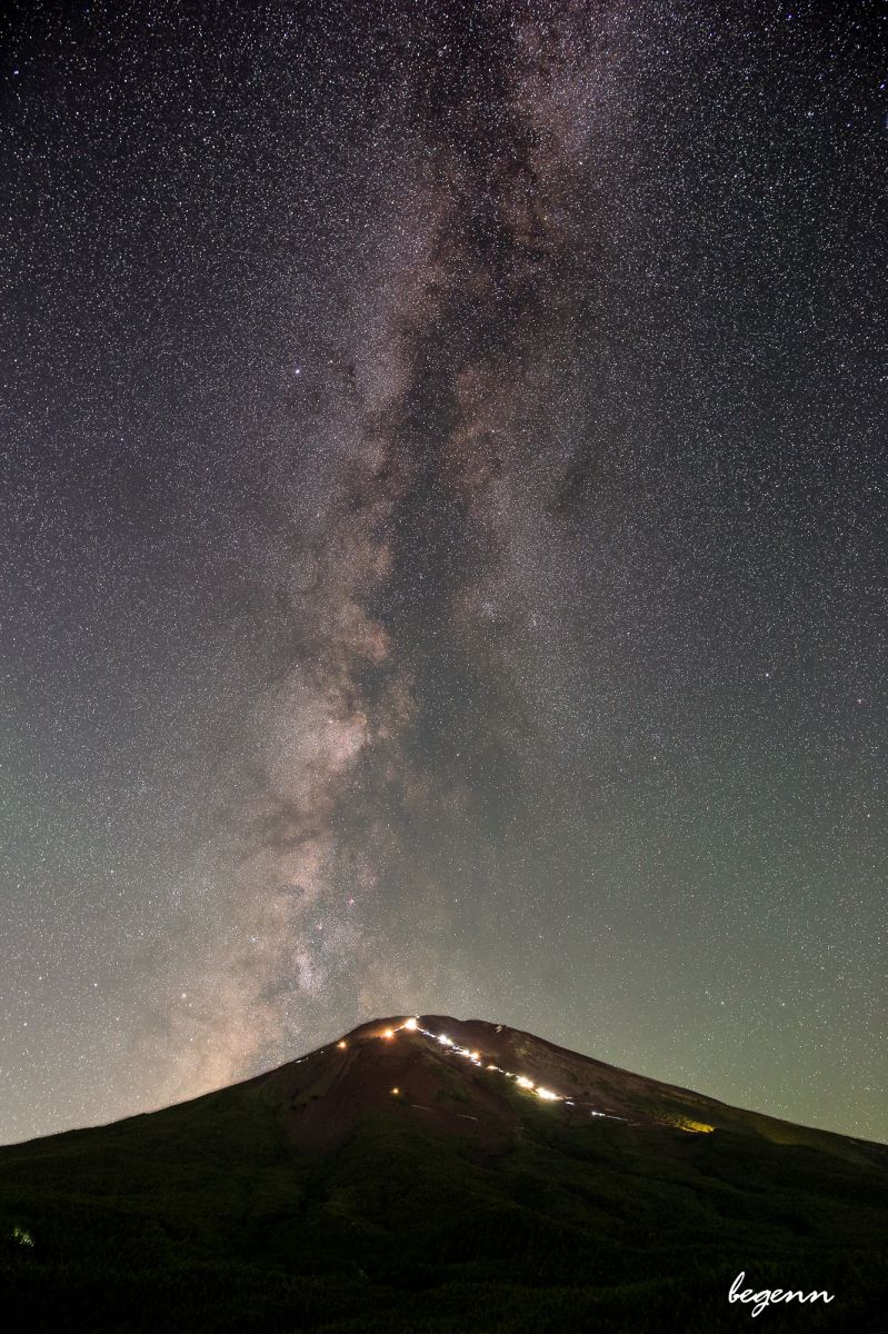 Fuji and the Milky Way | GANREF