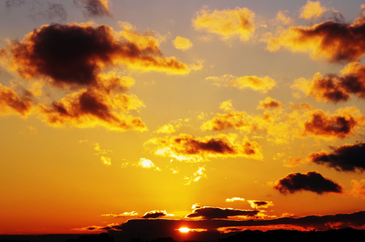 sunset glow | GANREF