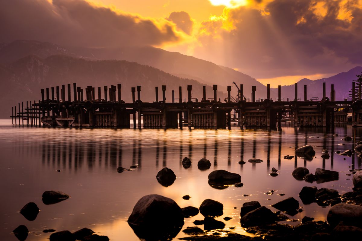 Evening sun rays | GANREF