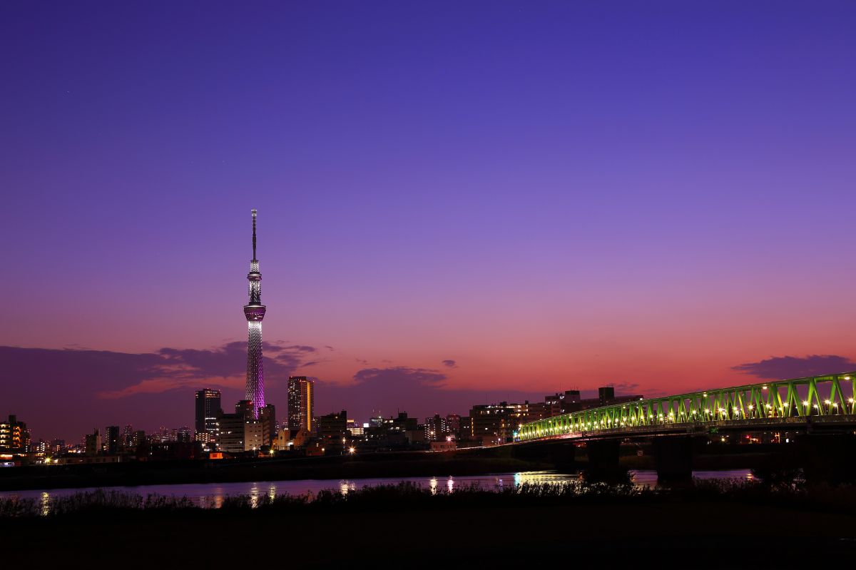 Evening Twilight Skytree | GANREF