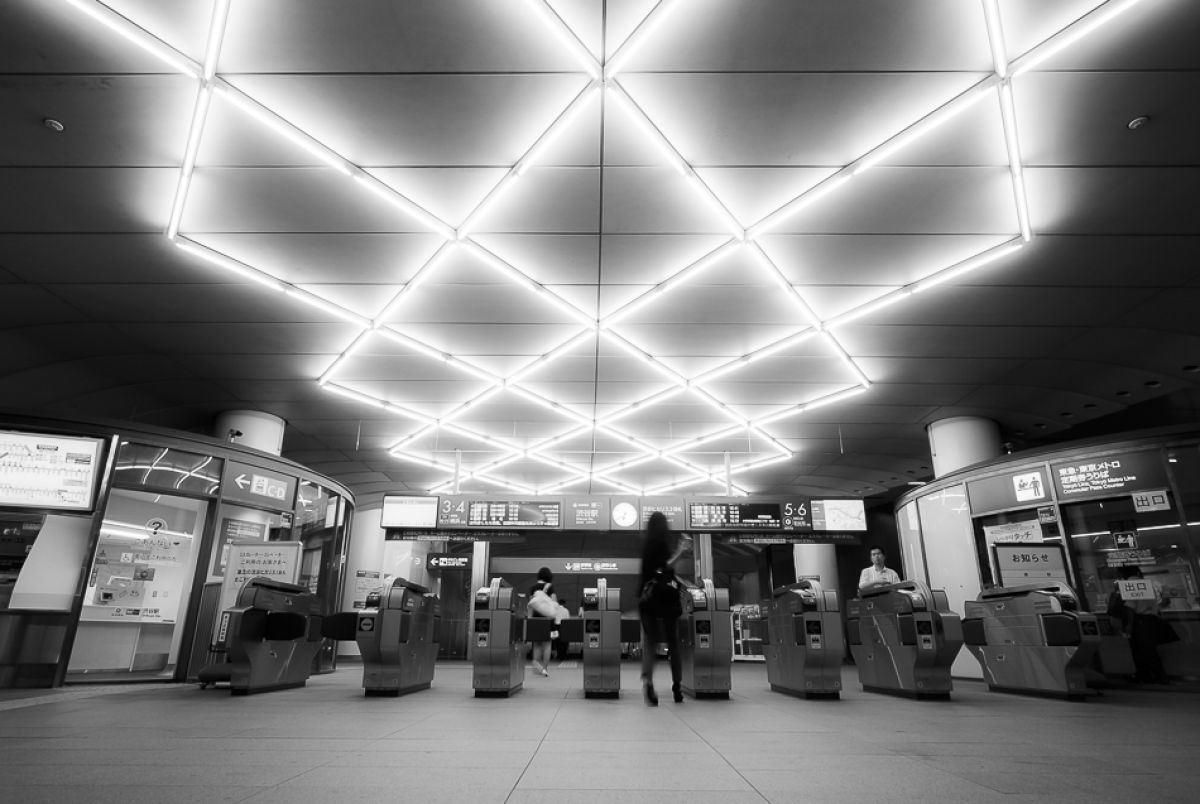 the ticket gate | GANREF