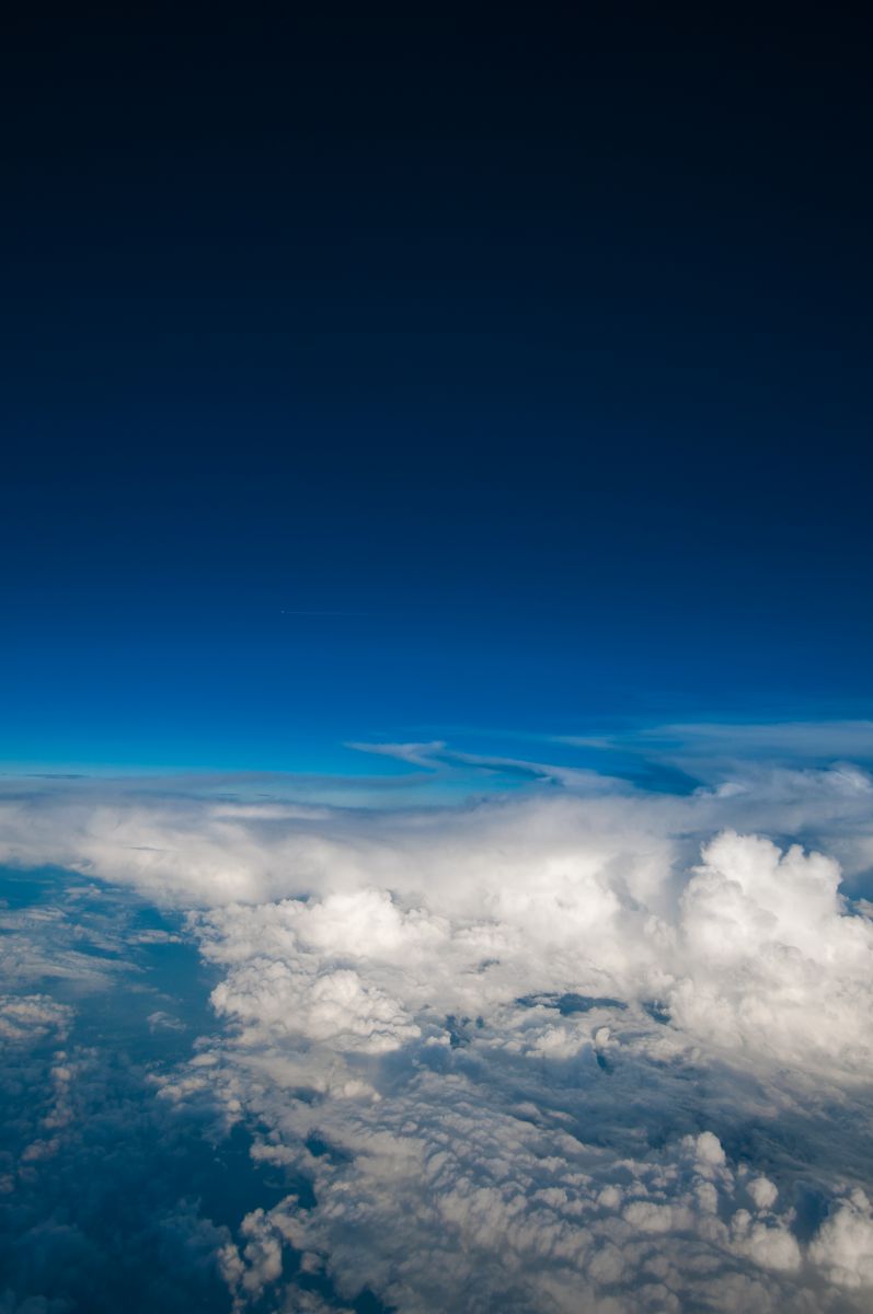 Blue Earth from Airplane | GANREF