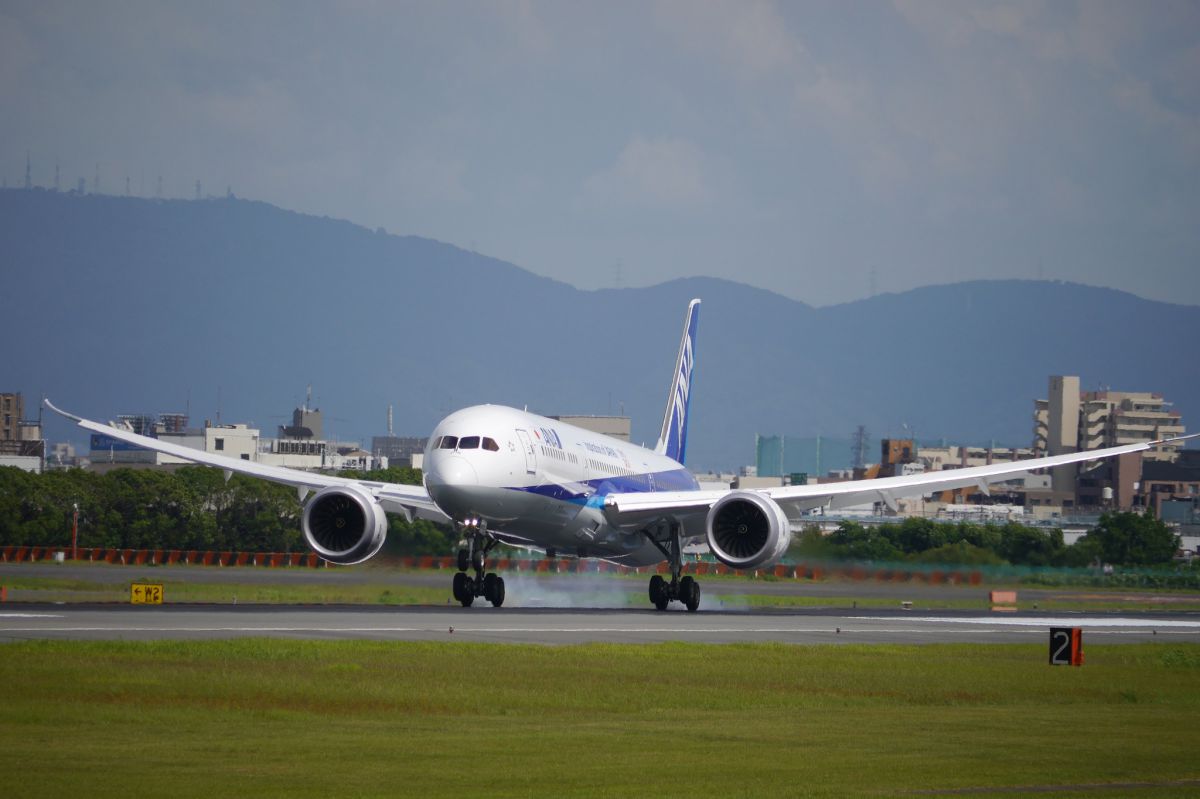 787-9初着陸 | GANREF