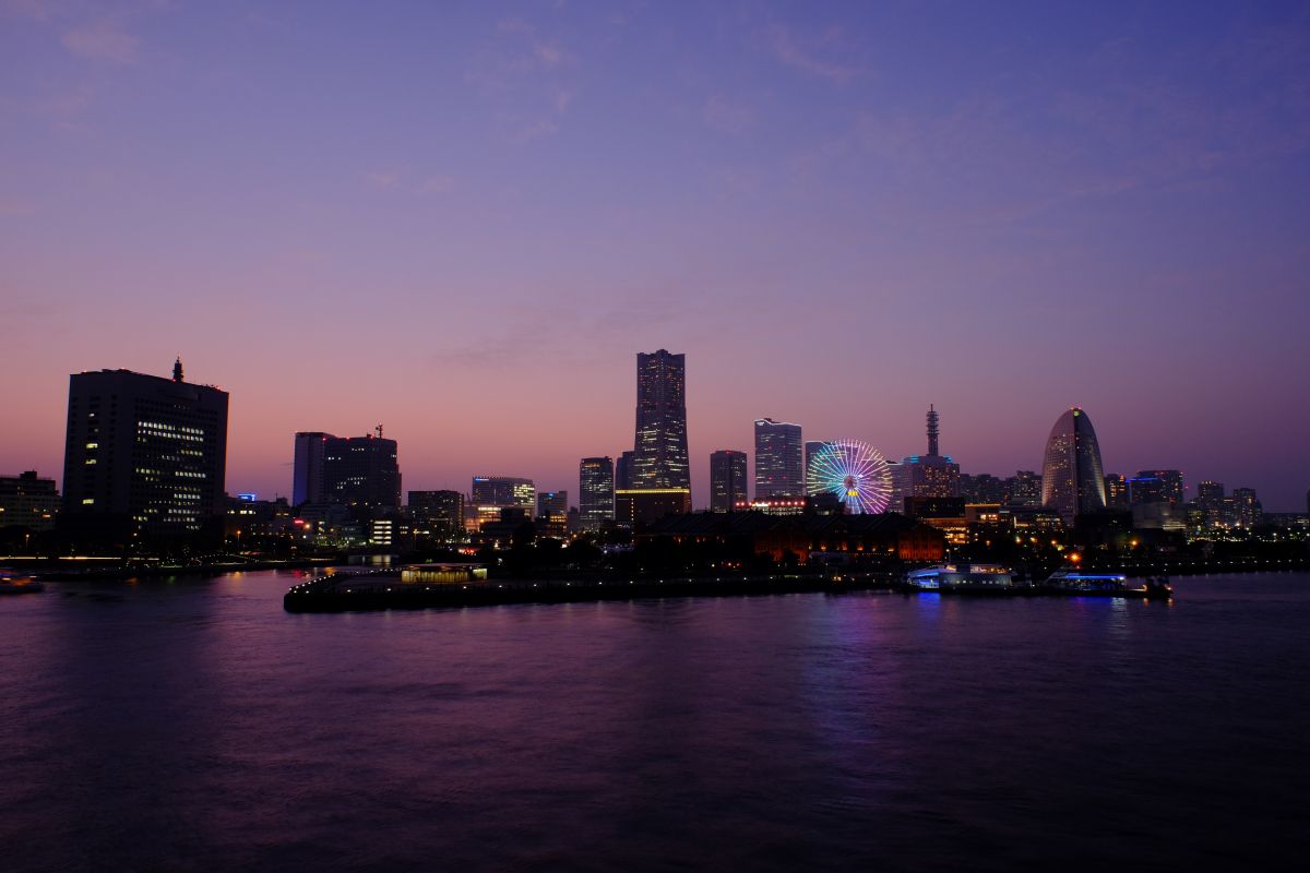 YOKOHAMA Bay evening | GANREF