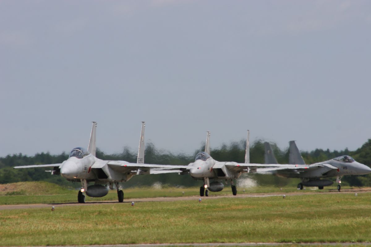 Taxing：F-15 x3 | GANREF