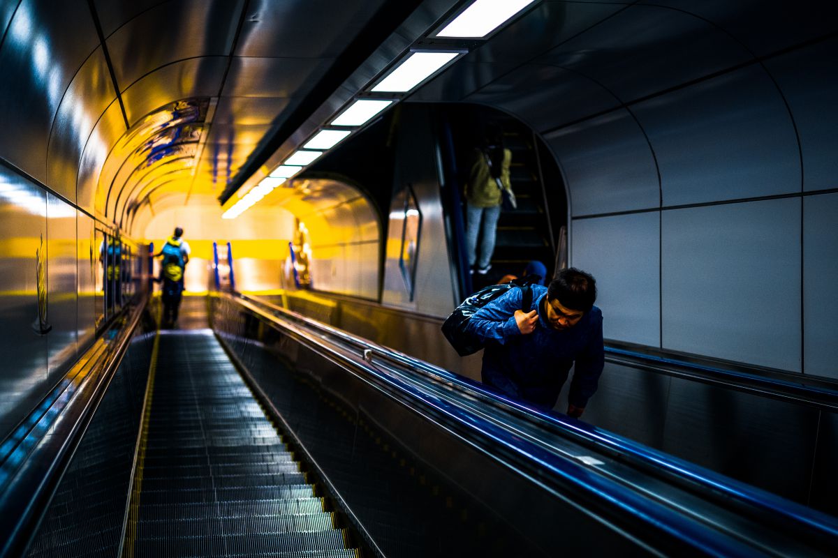 My favorite escalator | GANREF