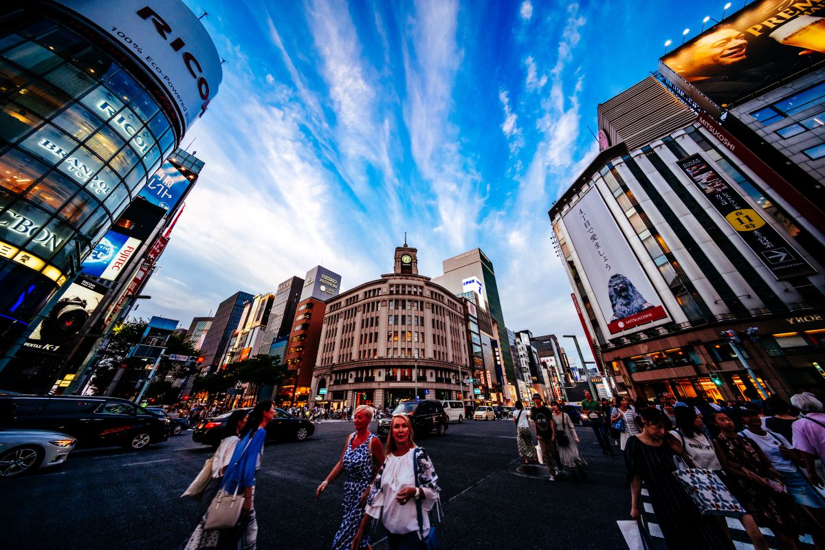 Dazzling Ginza Twilight | GANREF