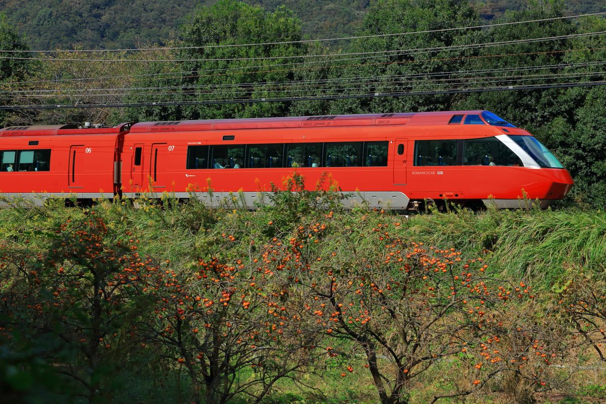 晩夏から初秋へ・小田急ロマンスカー GSE. | GANREF