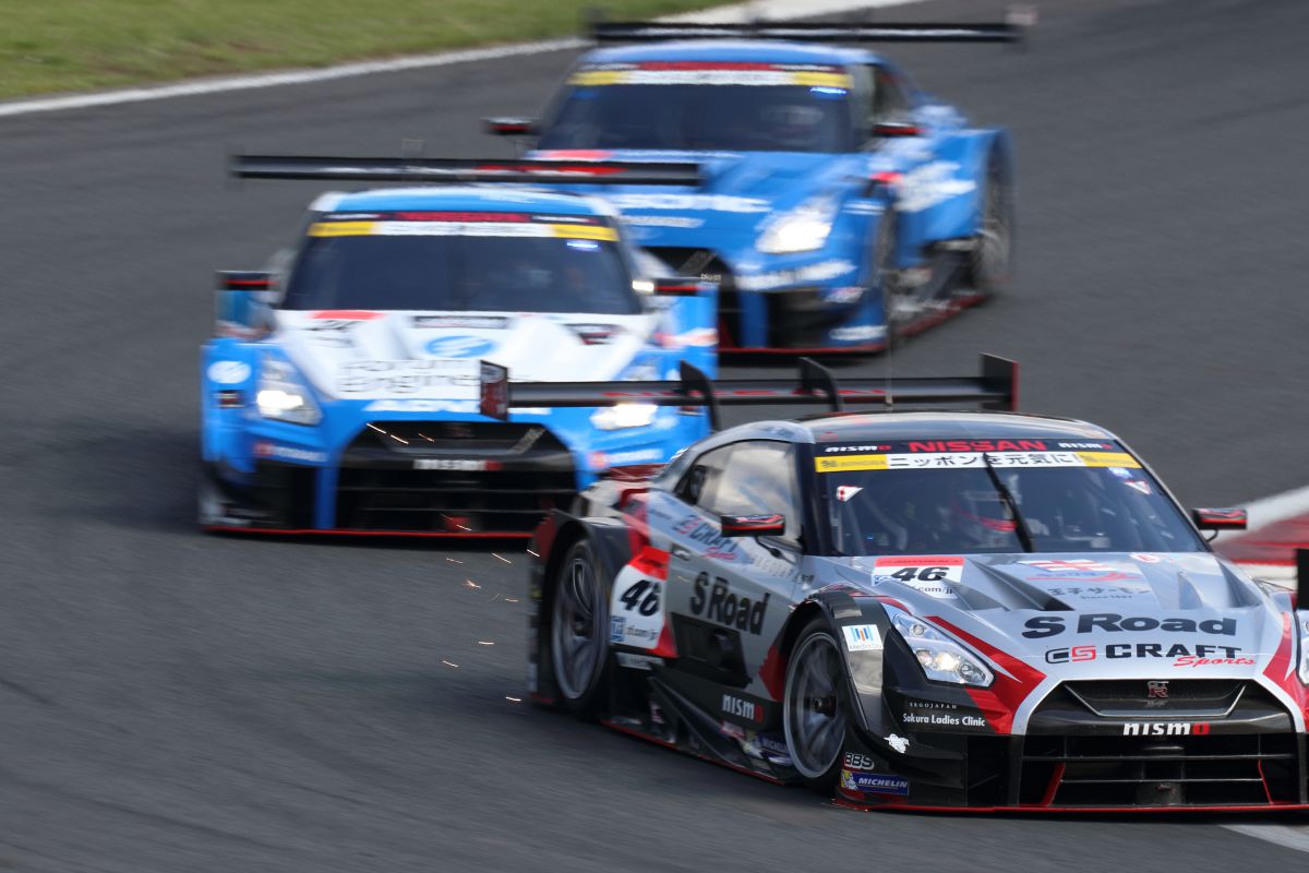 SuperGT 2017 Rd2 FSW GT-R x 3 | GANREF