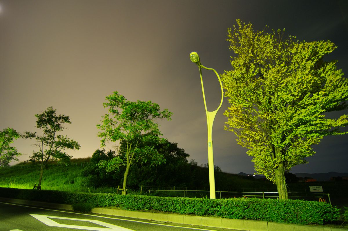 真夜中の博物館前 | GANREF