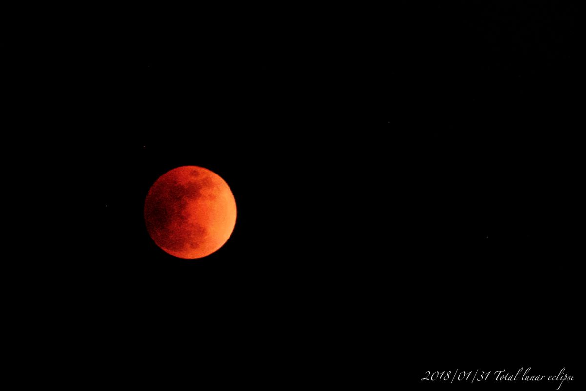 Total lunar eclipse 2018/1/31 | GANREF