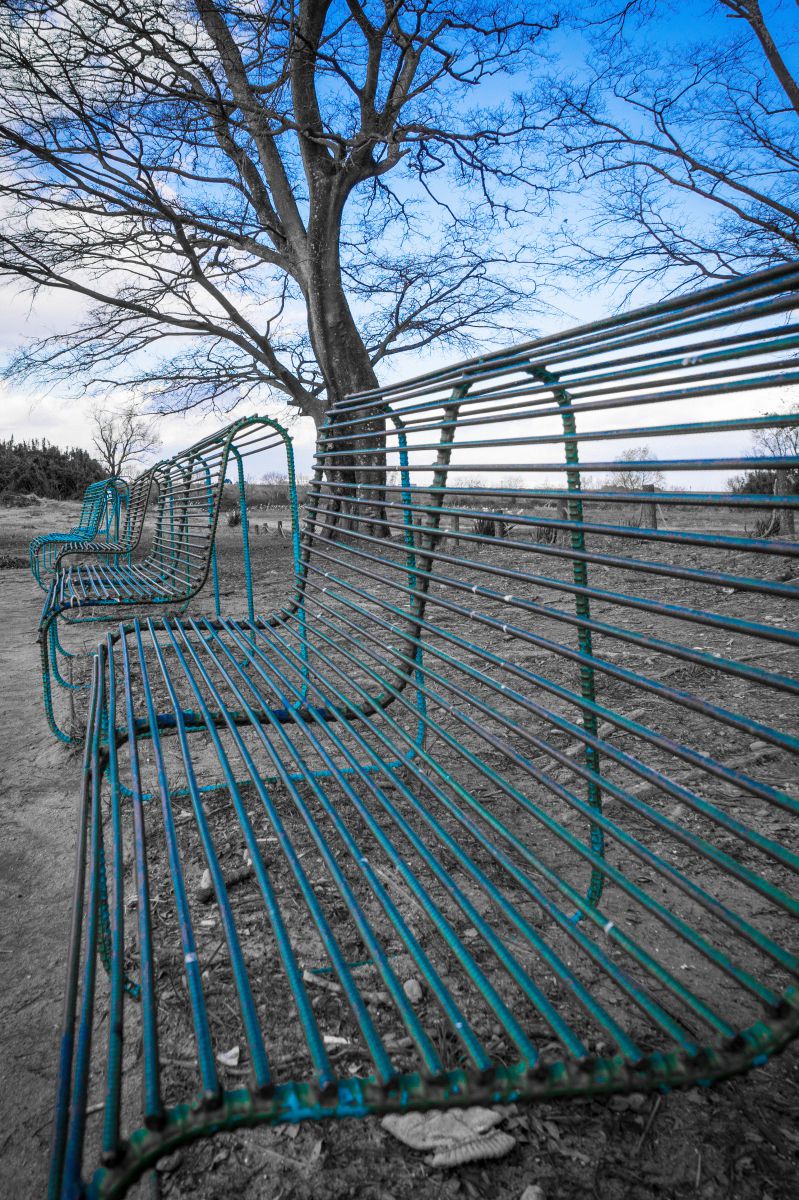 blue bench | GANREF
