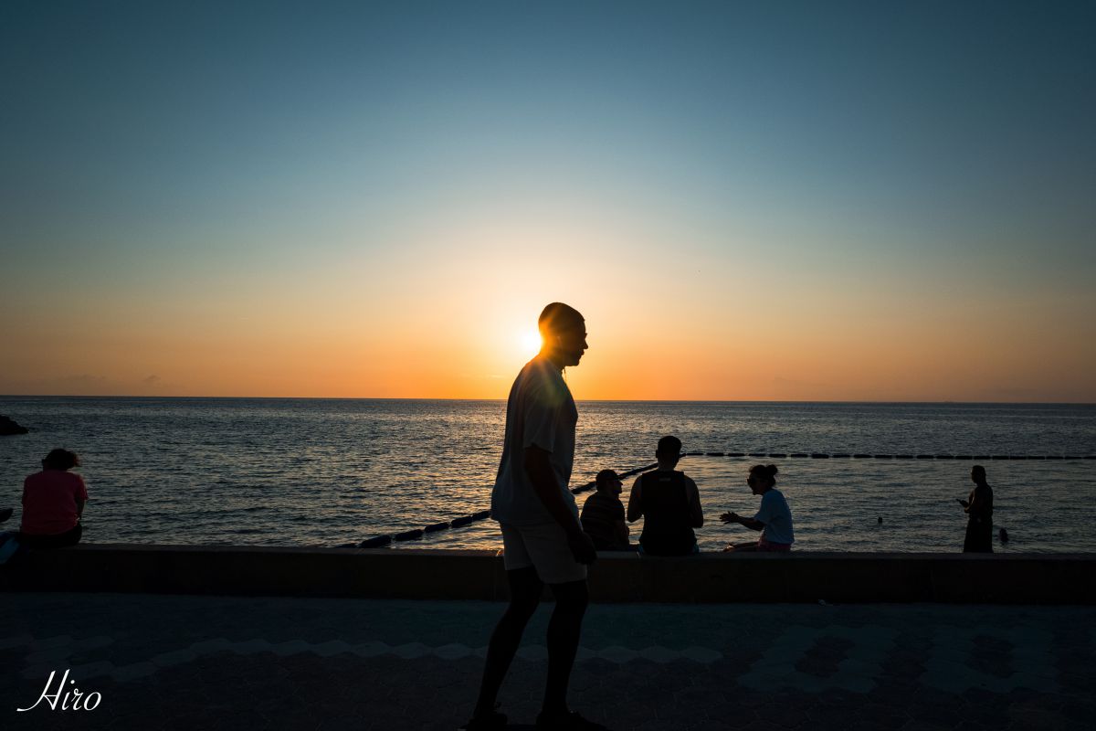 sunset beach | GANREF