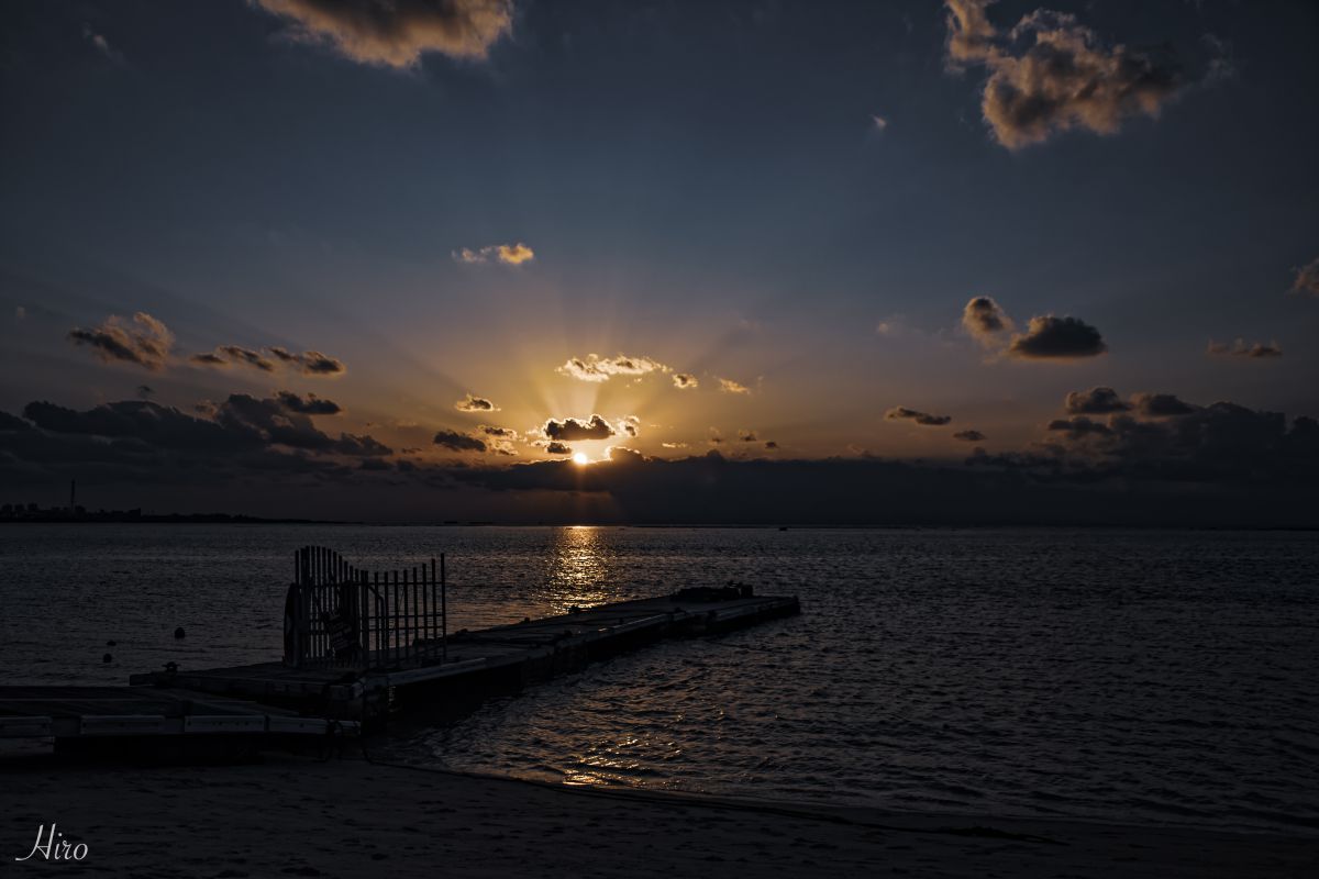 sea view at dusk | GANREF