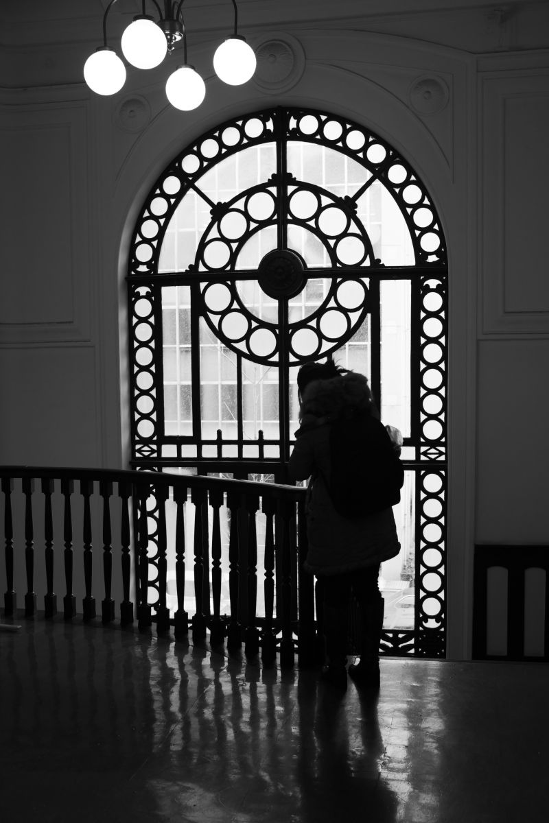 In the Tower of Jack 01 B&W | GANREF