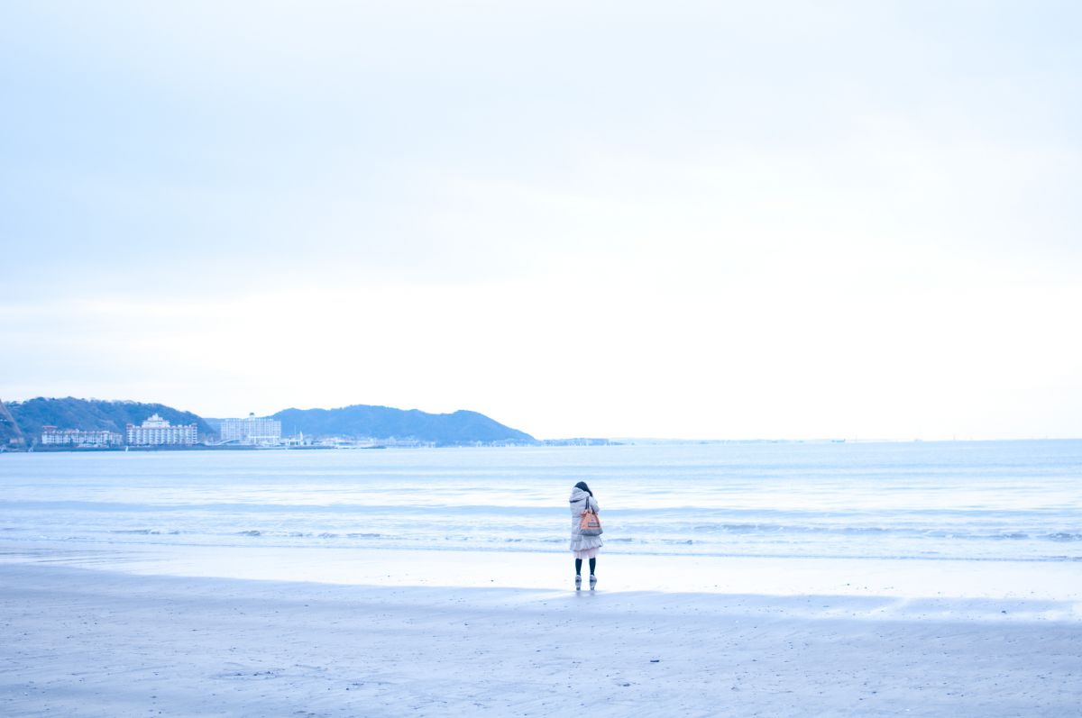 由比ヶ浜 くもり | GANREF