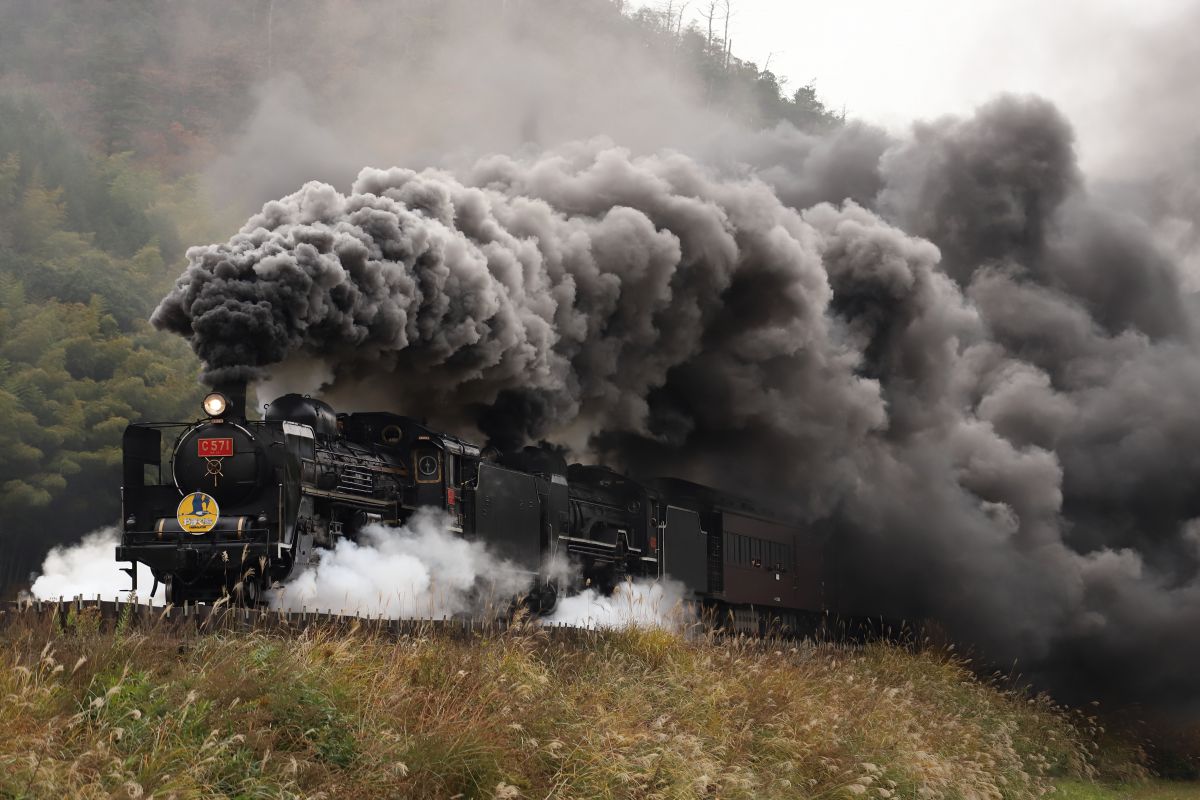 重連 C57+D51の二重奏 | GANREF