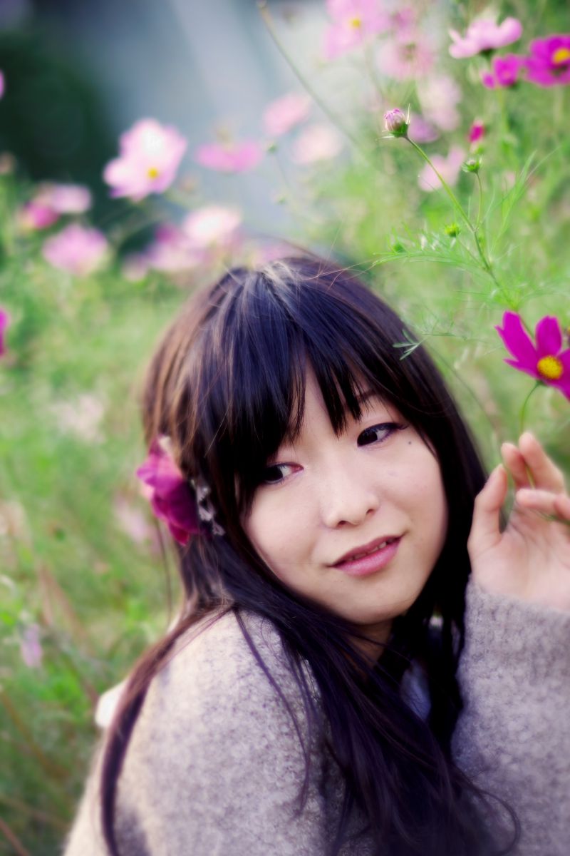 Você está mais bonito que uma flor. | GANREF