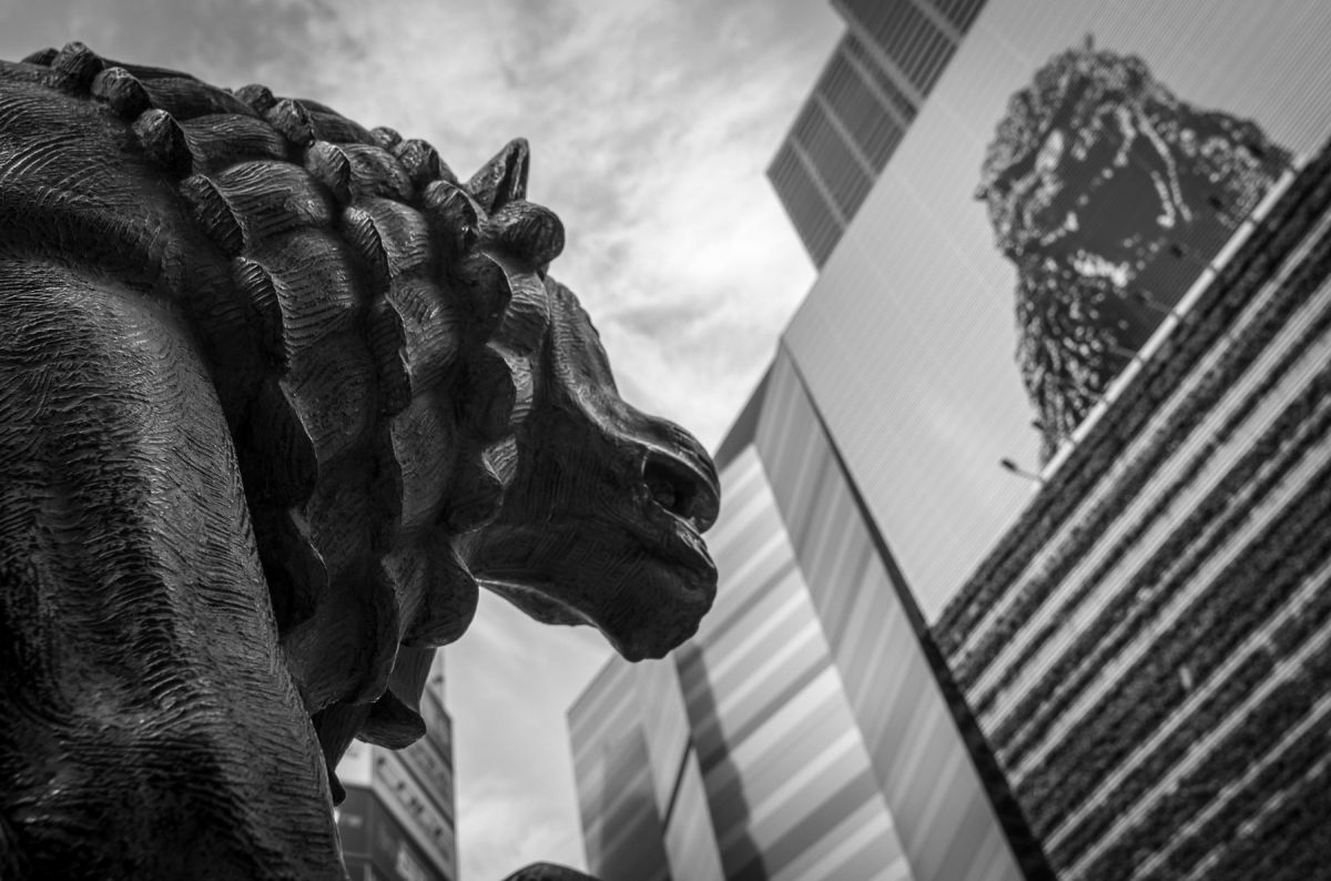 Godzilla VS Lion | GANREF