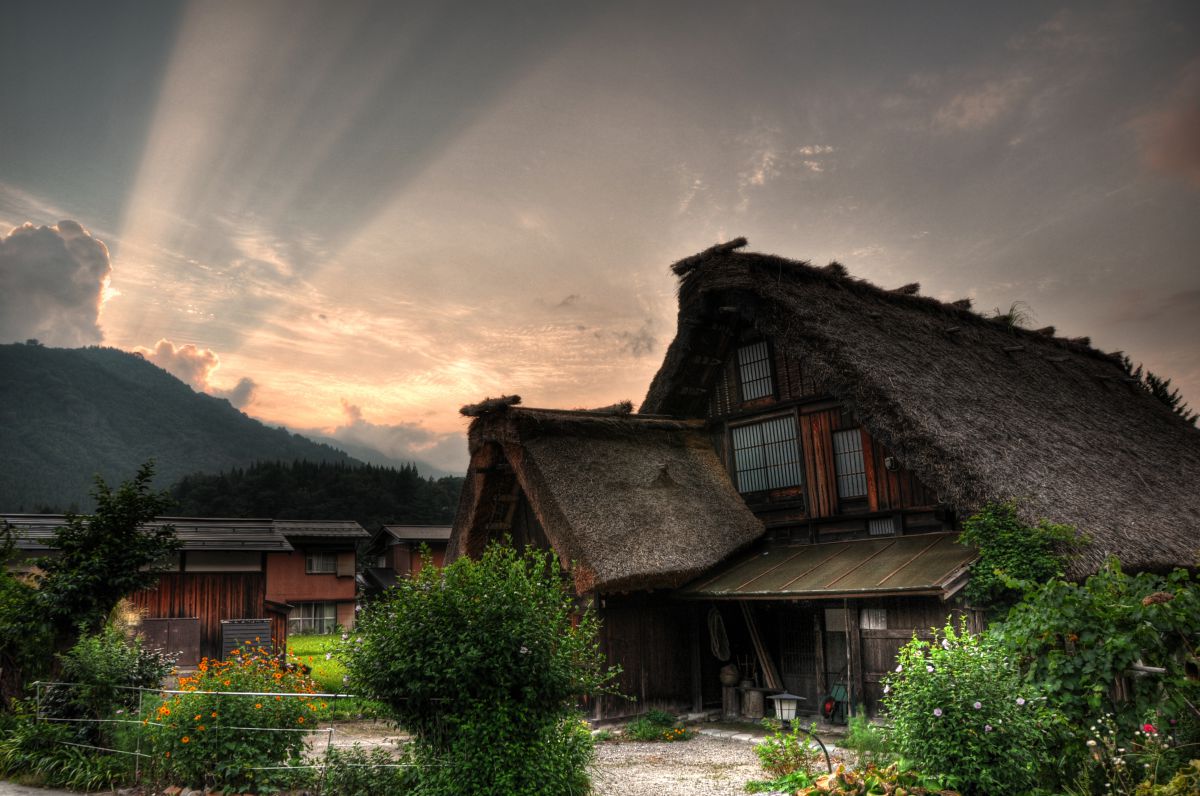 白川郷の黄昏～HDR ver.～ | GANREF