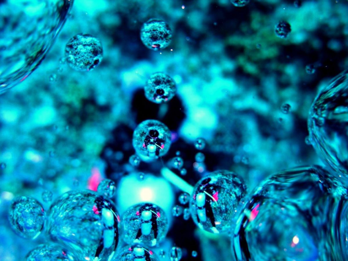 Diver in bubbles | GANREF