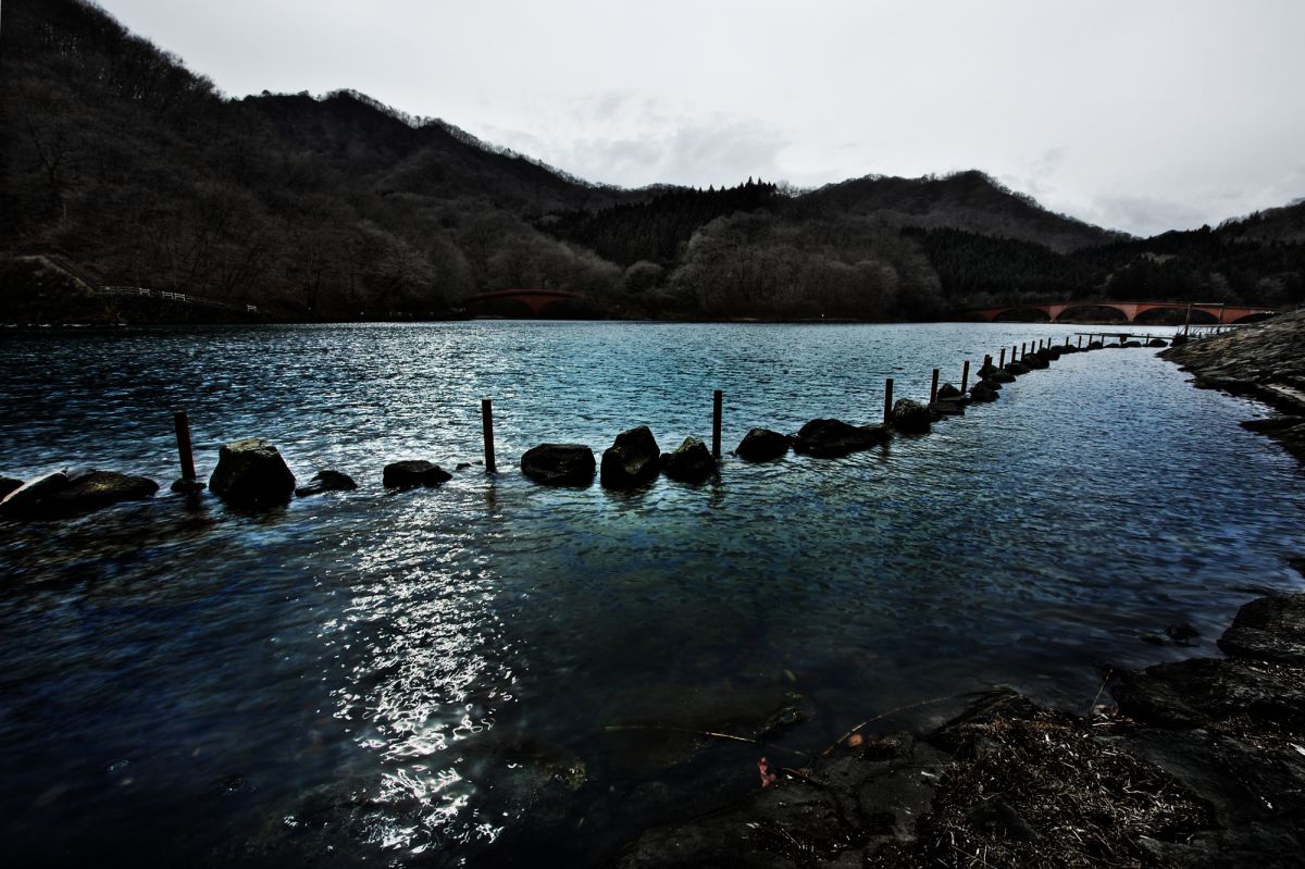 from the shore of a lake | GANREF