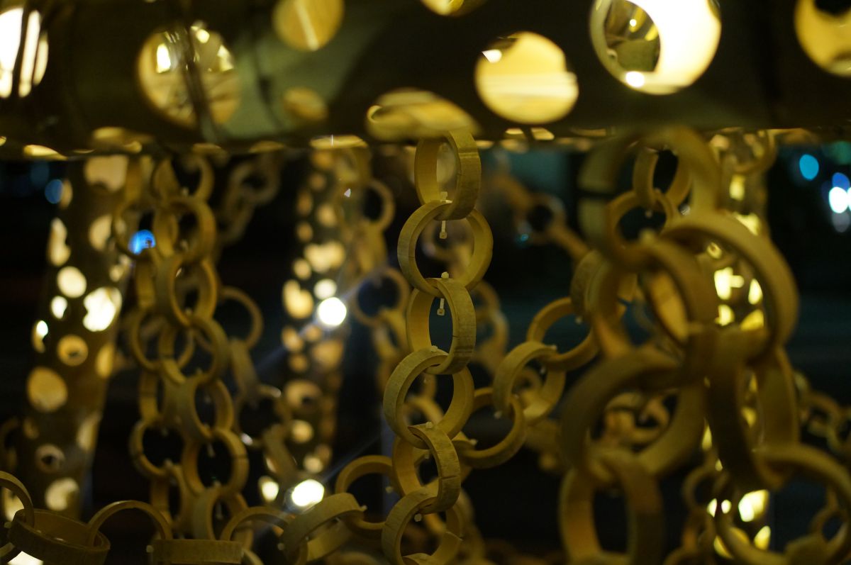 bamboo lighting-Circle- | GANREF