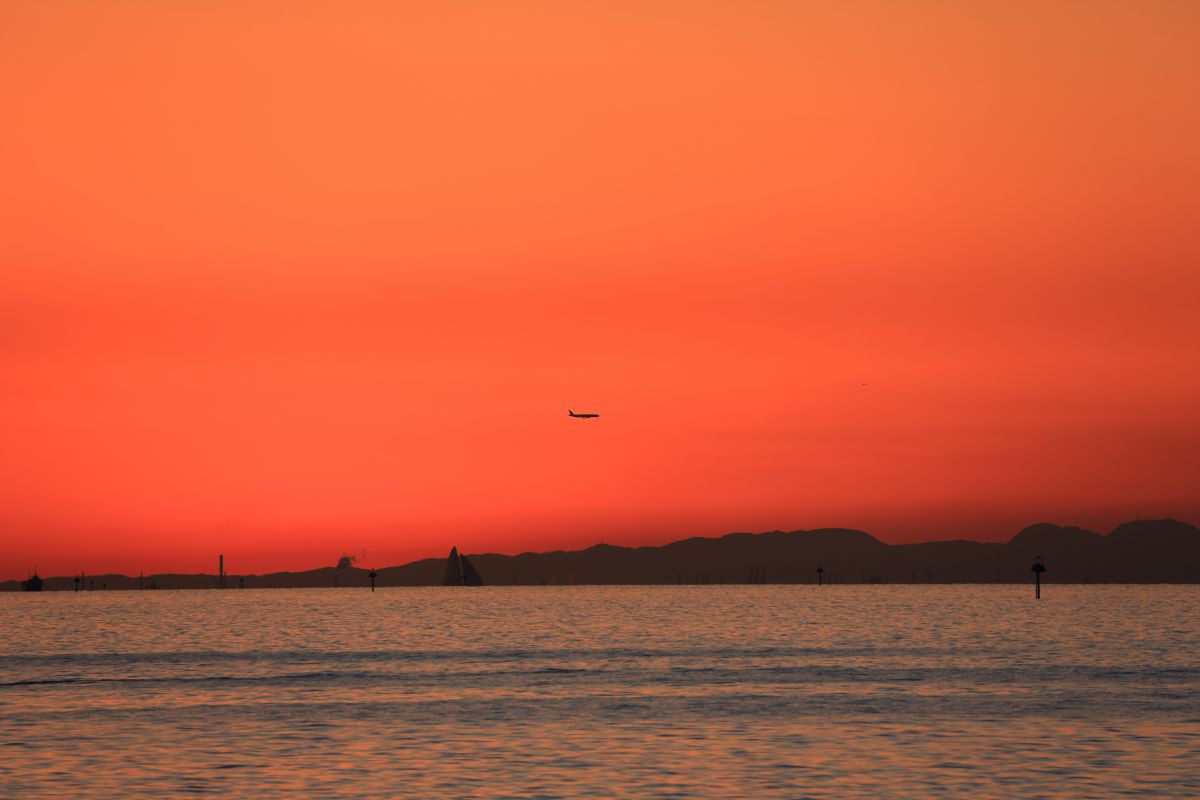 flaming sunset | GANREF