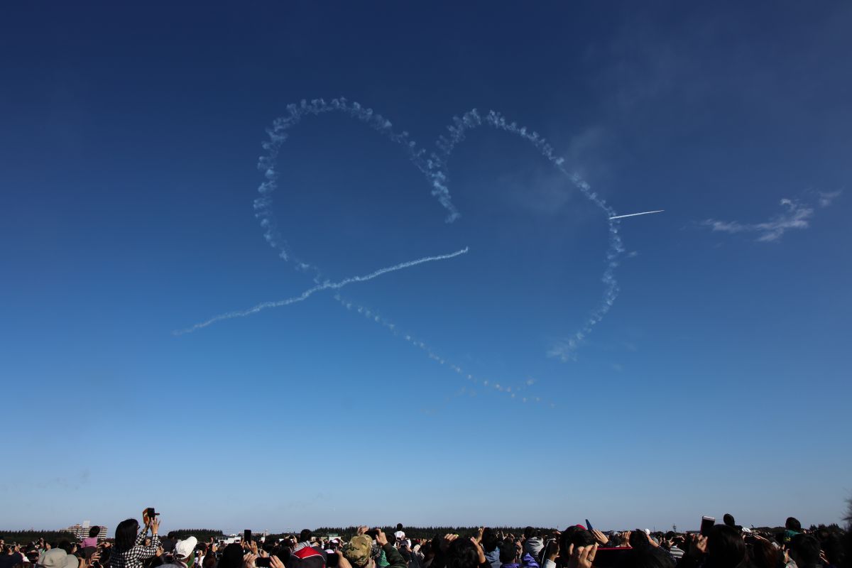 EOS M5レビュー写真～ブルーインパルス⑩～ | GANREF