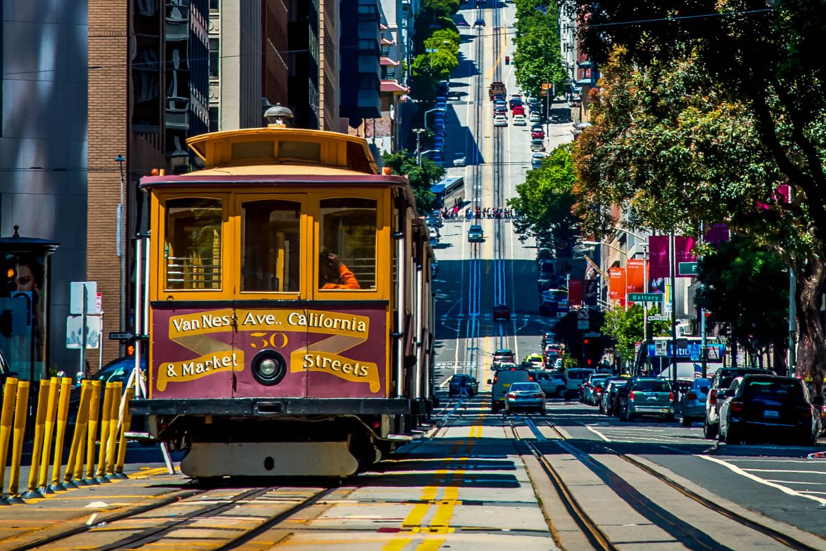 Cable car and Slope in SF | GANREF