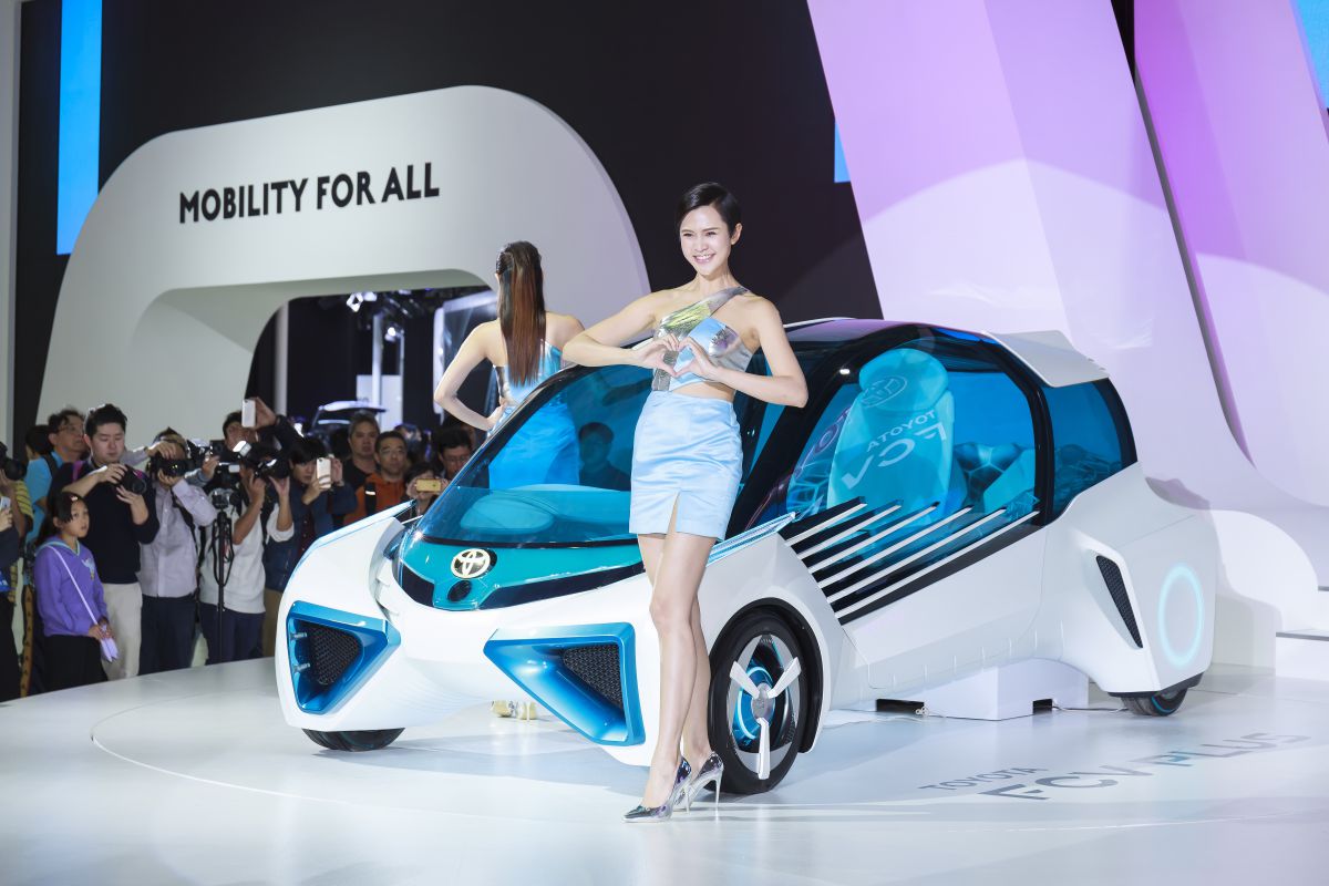 TAIPEI AUTO SHOW TOYOTA SHOW GIRL | GANREF