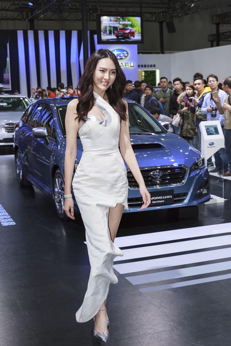 TAIPEI AUTO SHOW SUBARU SHOW GIRL | GANREF