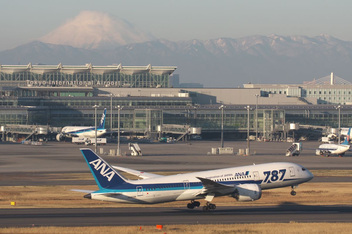 今朝の787のテイクオフ | GANREF