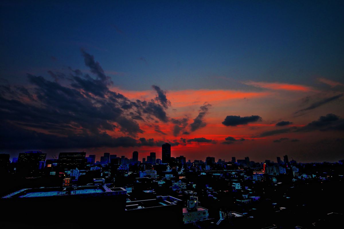 ある日の夕日HDR~ver~ | GANREF