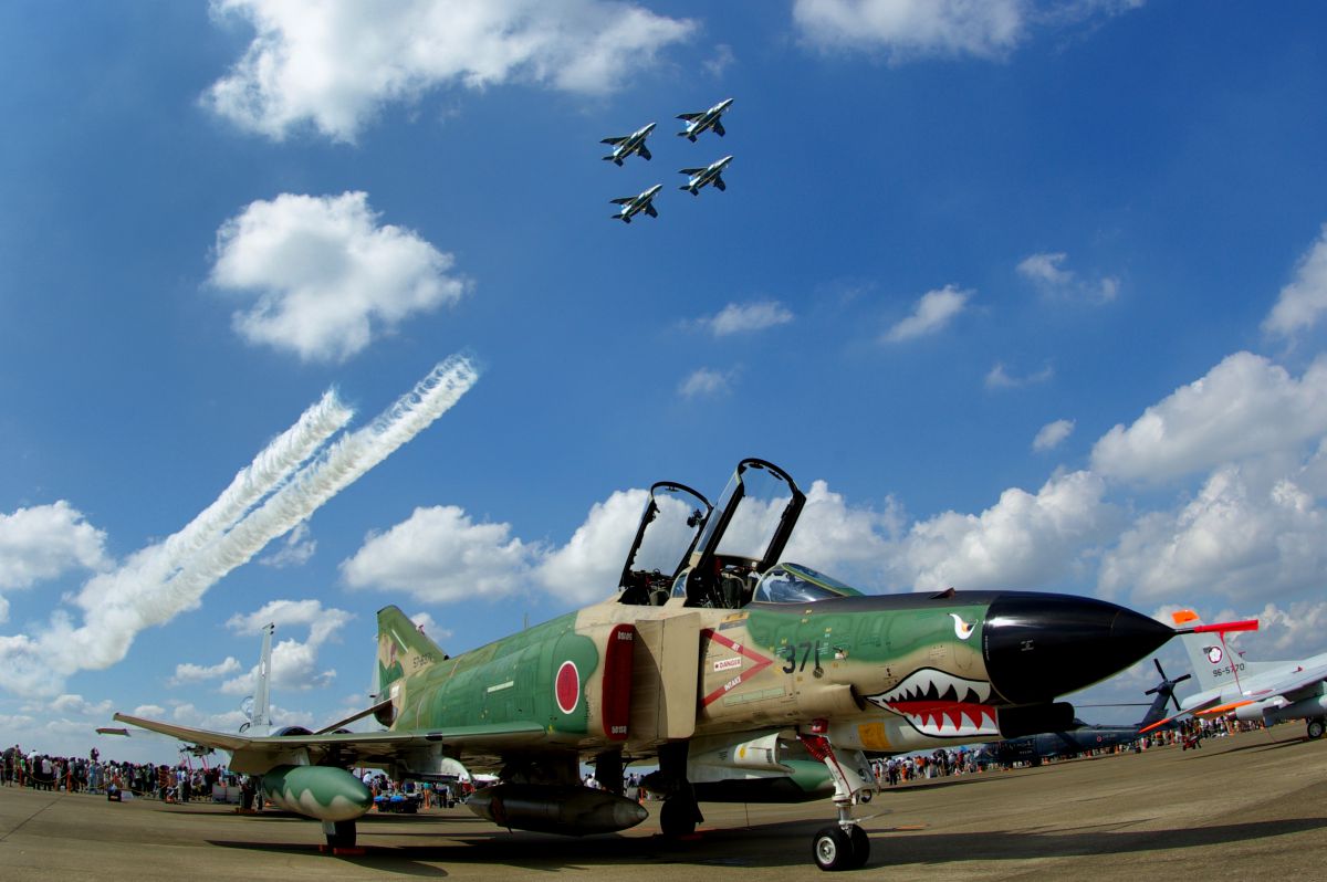 RF-4EJとブルー | GANREF