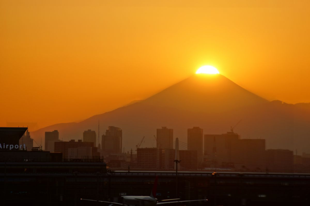 羽田空港ダイヤモンド富士 | GANREF