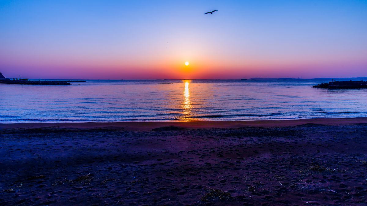 Gradation of evening | GANREF