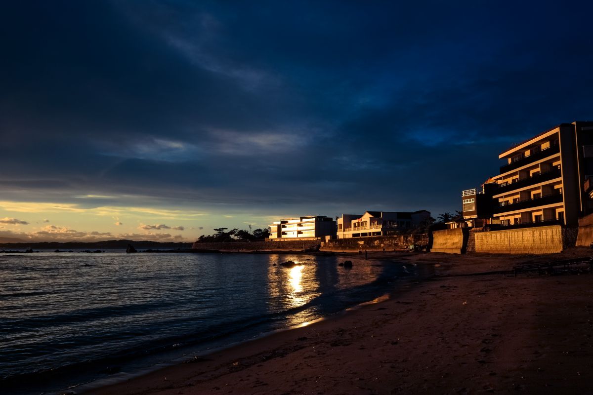 sunset beach | GANREF