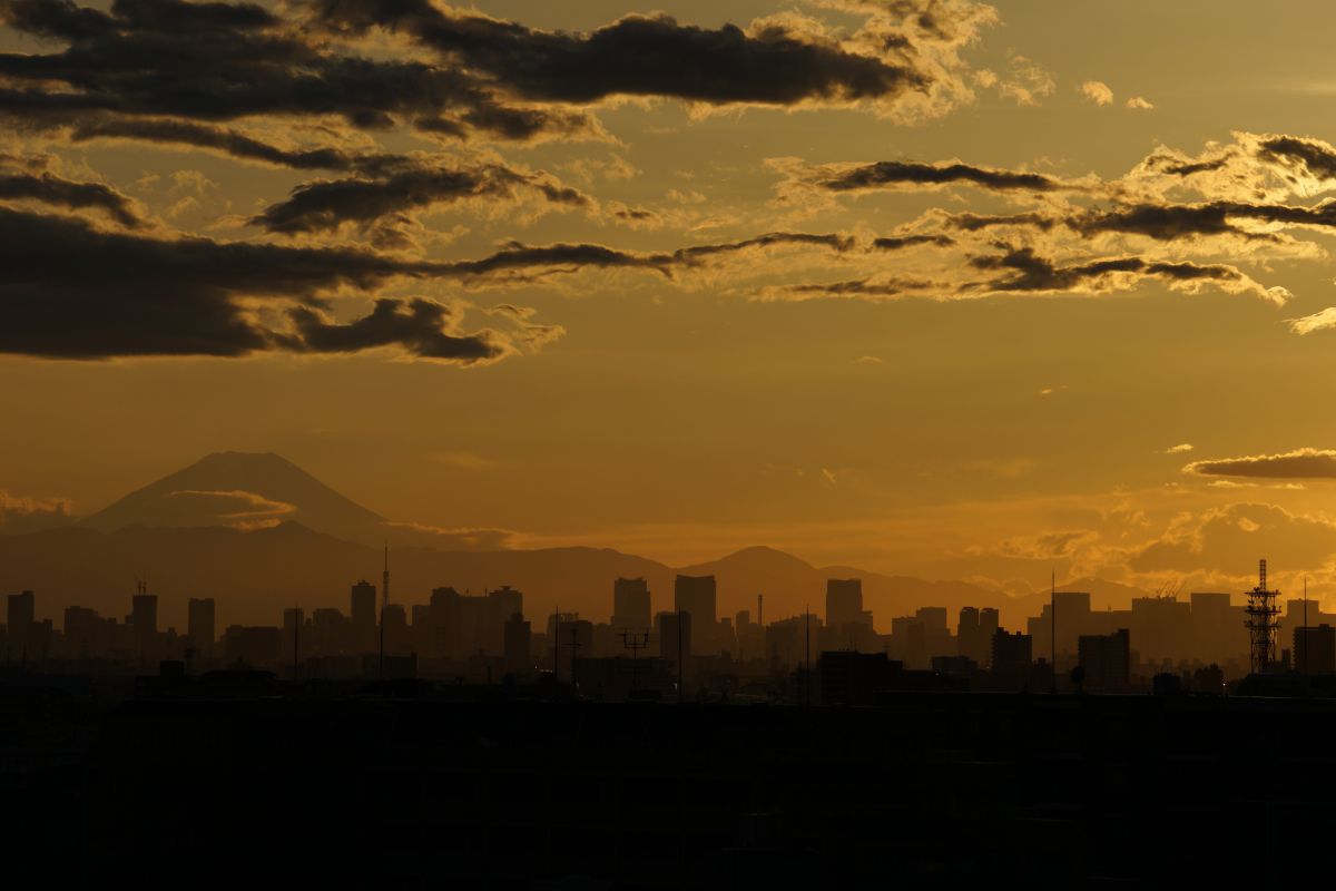 船橋から都心越えの富士 1 | GANREF