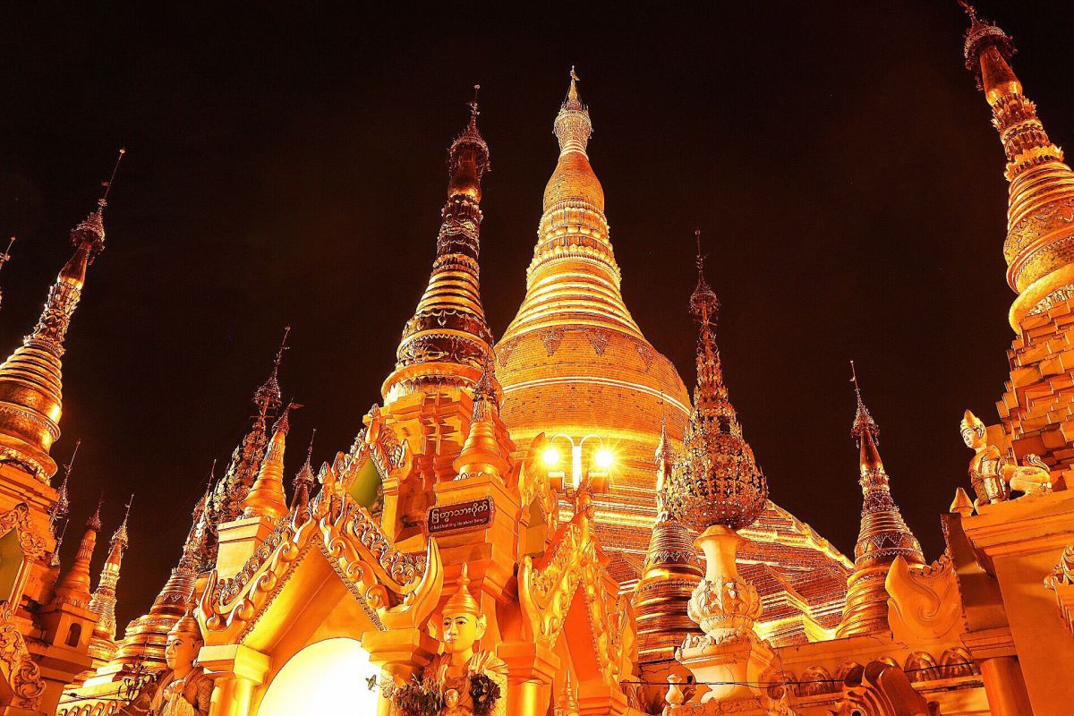 ミャンマーの寺院 Shwedagon | GANREF