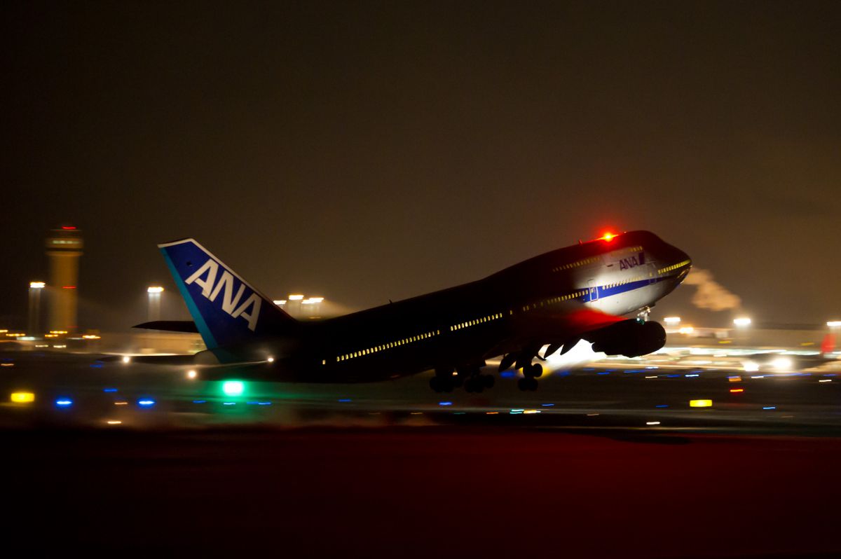 ANA 747 離陸 | GANREF