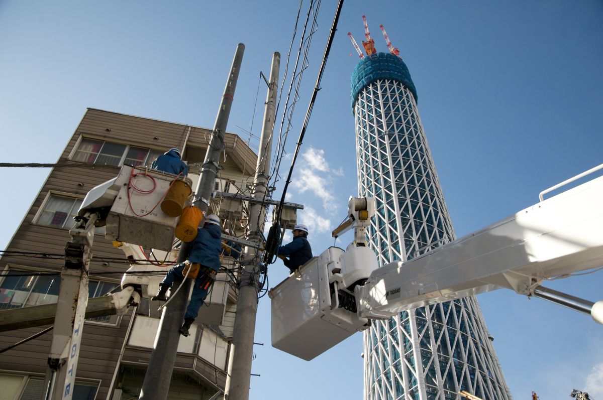 Tokyo Sky Tree is under construction now | GANREF