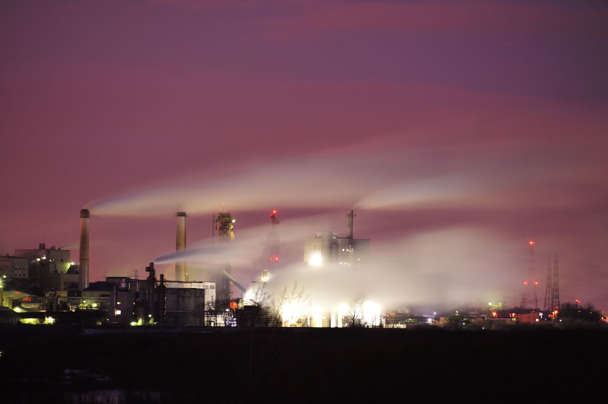 工場朝焼け AM5:50 | GANREF