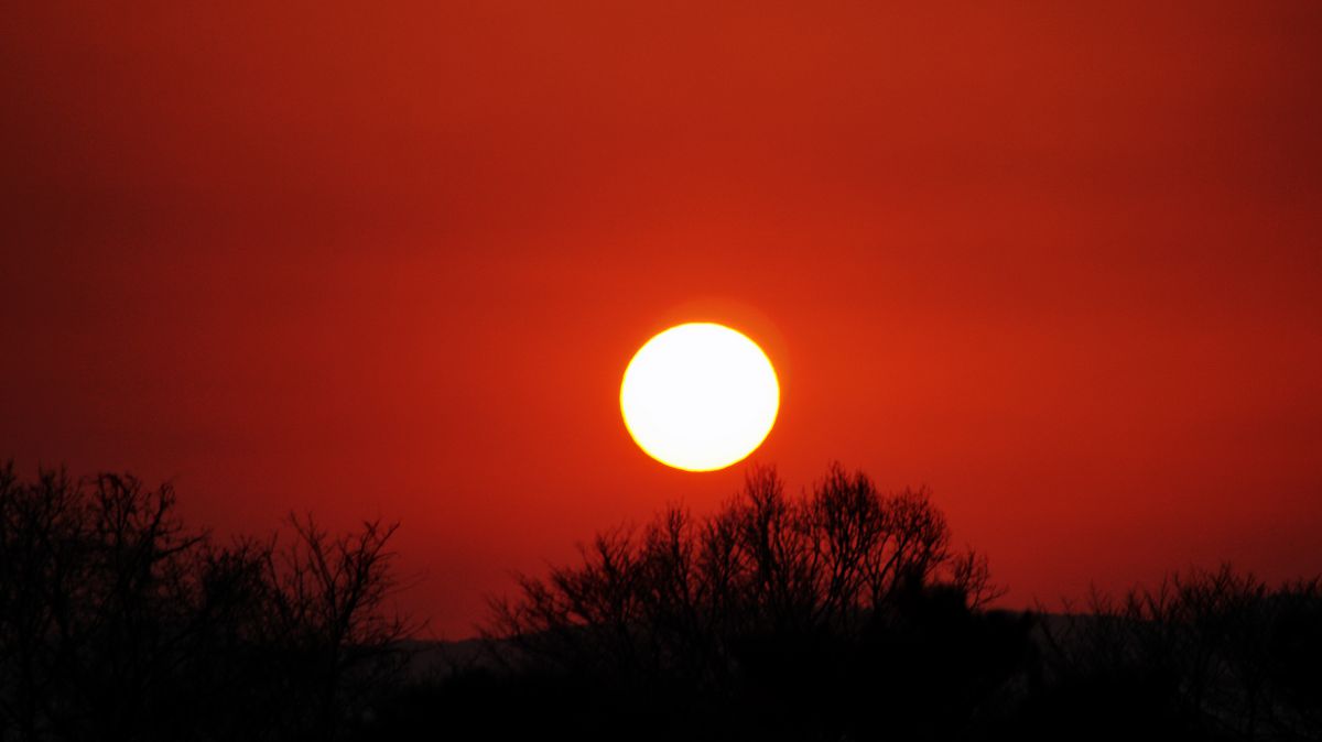 D300での初撮り「夕日」 | GANREF